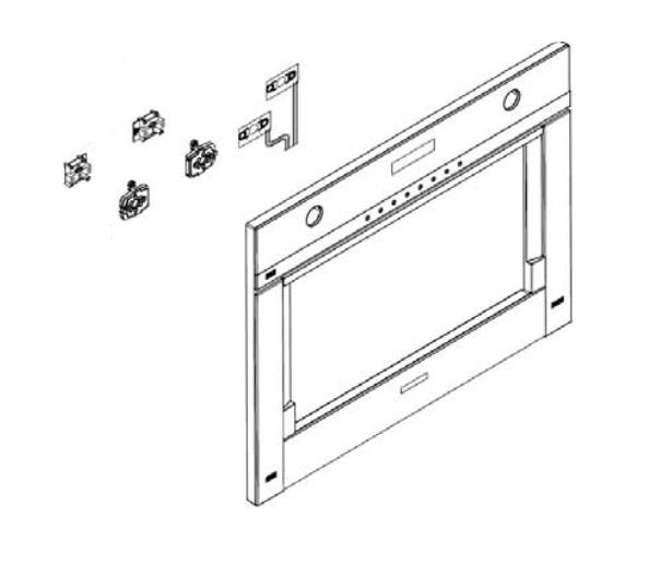 Smeg Front Frame Assembly | Servevast Direct
